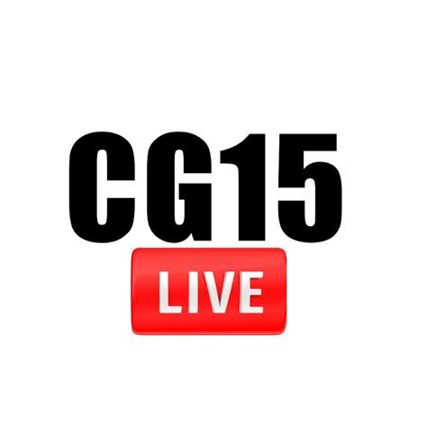 Cg15 Live Youtube