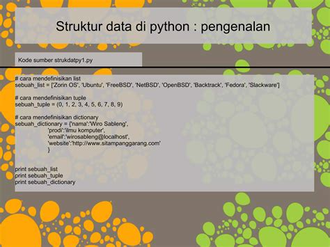 Pelatihan Python Dasar Part 1 Poss Upi Ppt
