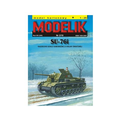 Modelik Su 76i 2 10 Self Propelled Gun