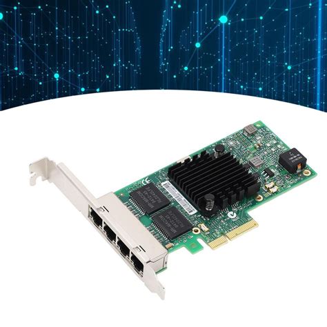 Haichao Gigabit Ethernet Card PCIe Network Adapter I AM Chip Easy To
