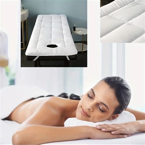 Spa Massage Table Pad Face Breath Hole Soft Comfortable Temu