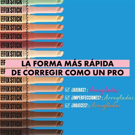 Corrector De Maquillaje Pro Fix Stick Nyx Professional Makeup