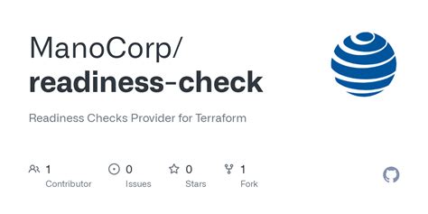 github manocorp readiness check readiness checks provider for terraform