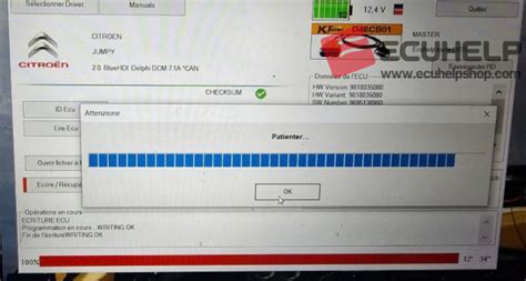 Kt200ii Jumpy Dcm71a Vr Read And Write Via Obd Mode
