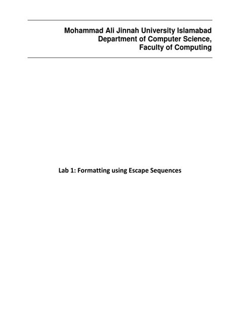 Programming Lab 1 Pdf Computer Program Programming