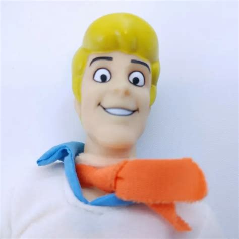 Cartoon Network Fred From Scooby Doo Plush Bean Bag Figure With Vinyl Head 2000 £1761 Picclick Uk
