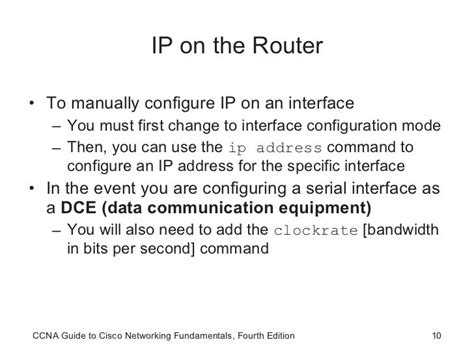 Ccna Router Startup And Configuration