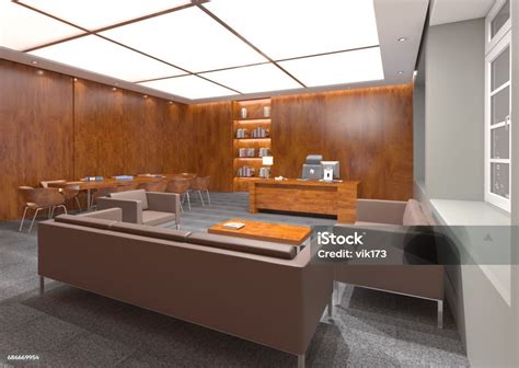 3d 그림 현대 사무실 회의실 0명에 대한 스톡 벡터 아트 및 기타 이미지 0명 3차원 형태 가구 Istock