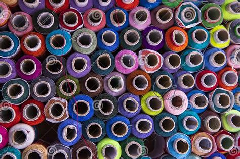 Multicolored Sewing Threads Pattern Texture Can Be Used As A Background Multicolored Sewing Threads Pattern Texture Can Be Used As A Background