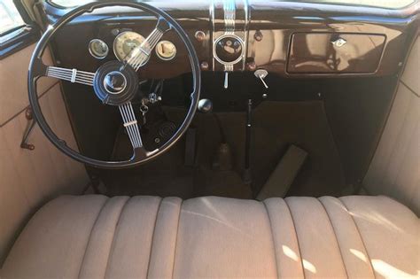 1936 Ford 68 Convertible Sedan Interior 214624