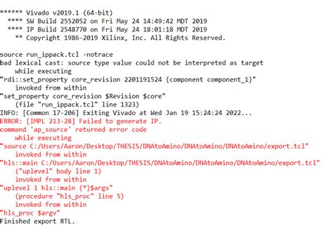 Export Rtl Failed To Generate Ip Support Pynq