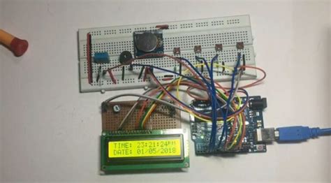 Digital Clock With Timer Stop Watch And Alarm Using Arduino Uno Myengineeringstuffs