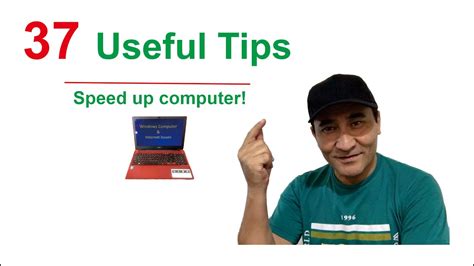How To Speed Up Computer 37 Tips Youtube