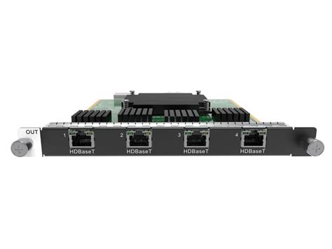 Hs Output 4x Hdbaset H Series Output Card