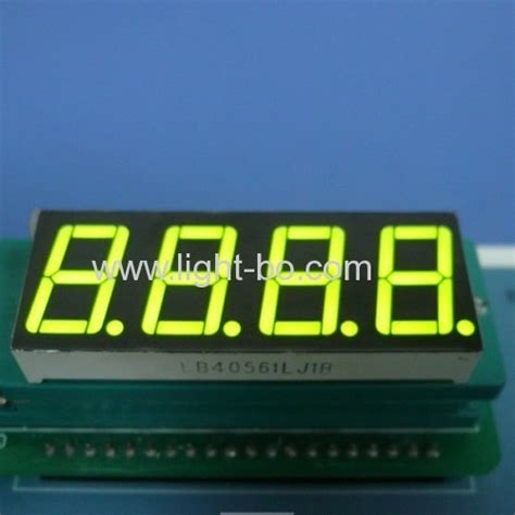 Ultra Bright Red 4 Digit 0 56inch 7 Segment Led Display Common Anode For Instrument Panel