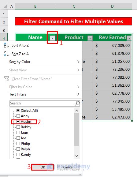 How To Filter Multiple Values In One Cell In Excel 4 Methods Exceldemy