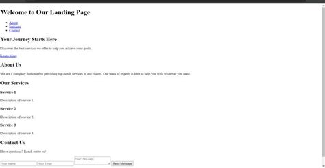 Webdevelopment Html Css Landingpage Svrs Mohan Deepak Bodasakurthi