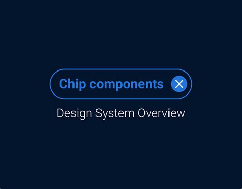 chip component design system overview behance