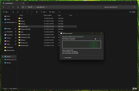 Microsoft Finally Adds Dark Mode For Windows 11s Legacy File Operation Dialogs Hands On
