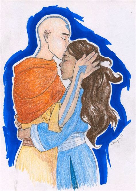 Aang And Korra By Burdge Bug On Deviantart Avatar Aang Avatar