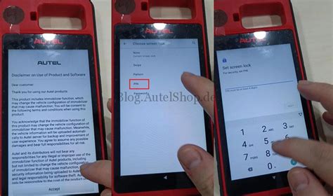 Autel Km100 Screen Lock Pin Setup And Reset Tutorial Autelshopde