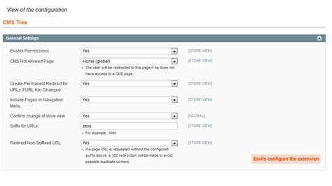 Cms Tree Magento Extension