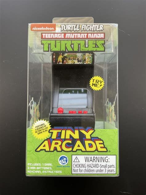 2024 Teenage Mutant Ninja Turtles Tmnt Tiny Arcade Machine