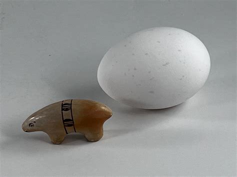 2022 10 Small Bear Effigy First People Pots