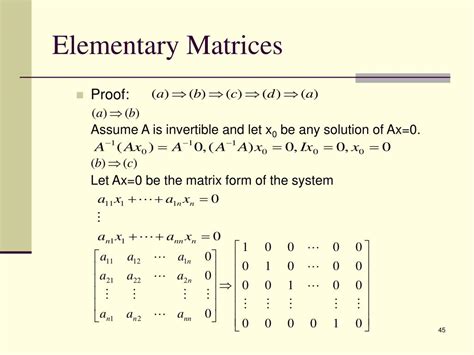 Ppt Systems Of Linear Equation And Matrices Powerpoint Presentation