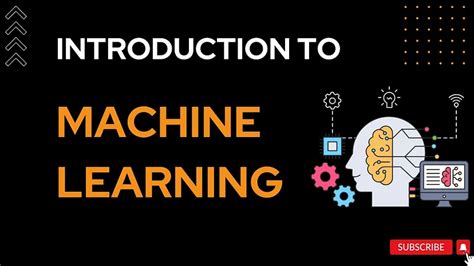 Introduction To Machine Learning Part 01