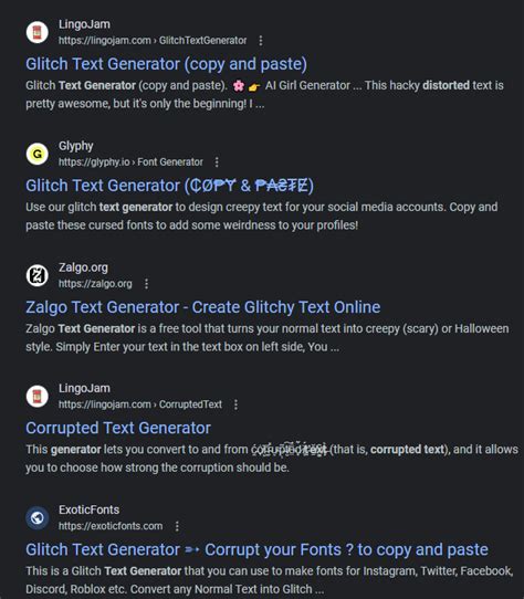 Zalgo Text Generator Copy And Paste Scary And Creepy Text Corrupted