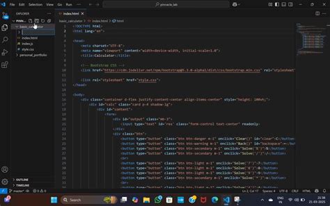 Html Css Javascript Pinnaclelabs Internship Webdevelopment Kathulapuram Hemanth Kumar