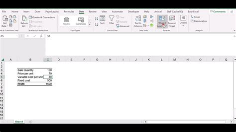 How To Use Scenario Manager In Excel Shortvideo Shorts Youtube Video Youtubevideos Excel