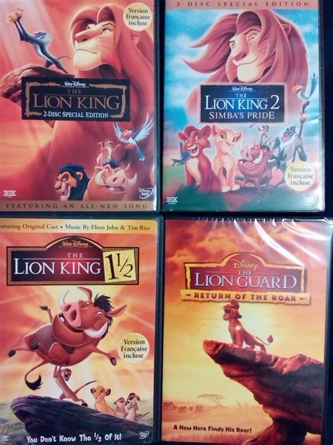 My Remaining Lion King Collection Disney