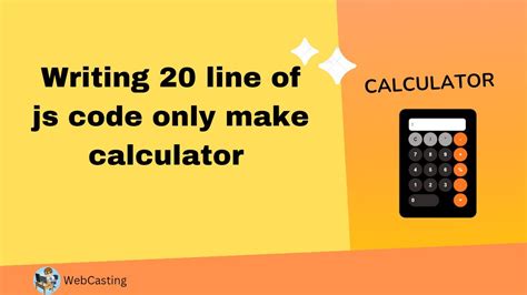 How To Make Calculator Using Html Css And Js Webdev Youtube