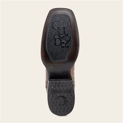 Bota Tradicional Orígenes En Piel Genuina De Avestruz Para Caballero