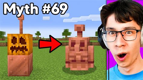 Busting 100 Minecraft Myths Only In Education Edition Youtube