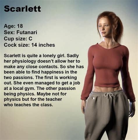 Scarlett Character Sheet Serge3dx Rfutanari