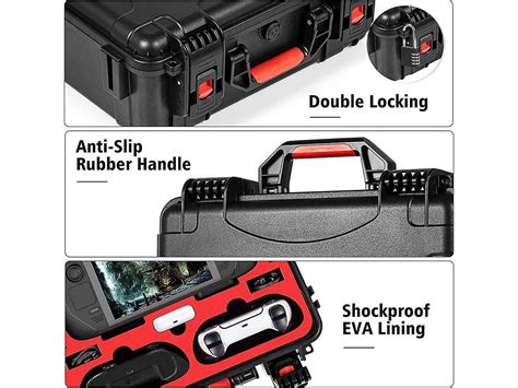 Carrying Case For Steam Deck Hard Professional Waterproof Steam Deck Carrying Case For Steam