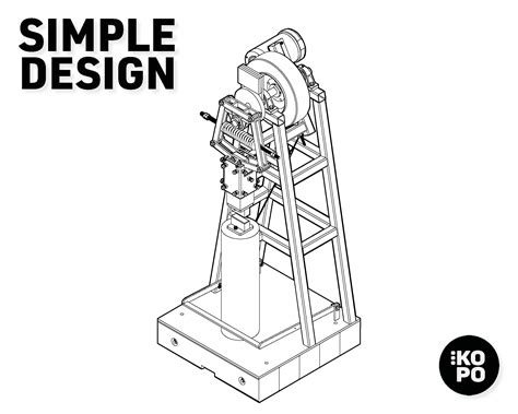 Power Hammer Plans Dxf Files Included Kopo Project Etsy