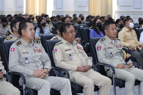 នាយឧត្តមសេនីយ៍ សន្ដិបណ្ឌិត នេត សាវឿន និងលោក ជា សុមេធី អញ្ជើញប្រកាសចូលកាន់តំណែងលោកឧត្តមសេនីយ៍ទោ