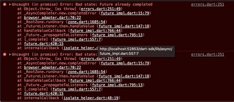 Bad State Future Already Completed On Client GetFeatureFlags Call