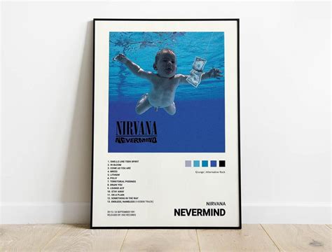 Nirvana Nevermind Alternate Album Cover Nirvana Nevermind Album Cover