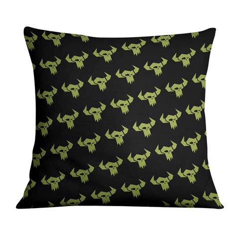 Orks Repeat Pattern Cushion Merch Warhammer Com