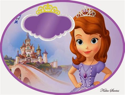 Sweet Sofia The First Free Printable Invitations And Candy Bar Labels Oh My Fiesta In English