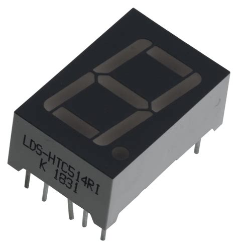 LDS HTC RI Lumex Segment LED Display InfoVue Red