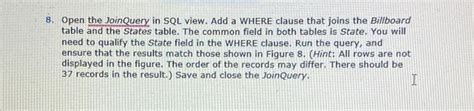 solved 4 open the rentalscriteriaquery in sql view add a