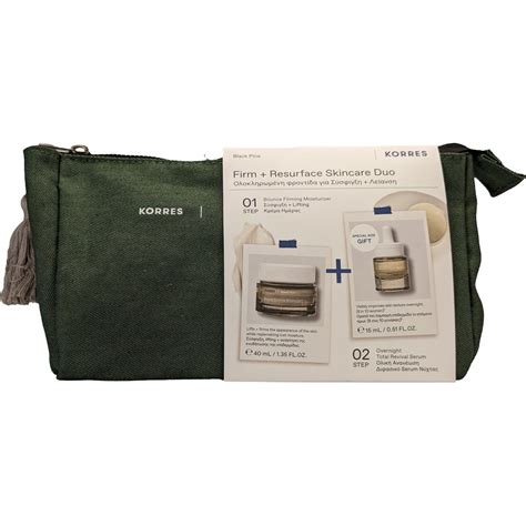 Korres Black Pine 4d Bounce Firming Intense Moisturizer And Sculpt Lif