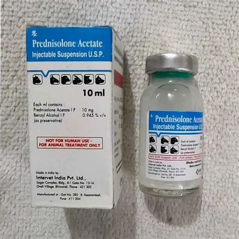 Prednisolone Acetate Injectable Suspension Usp 80mg At ₹ 31 Box In Bhadra