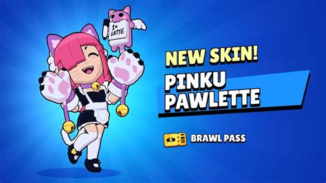Brawl Stars Pinku Pawlette Skin Gameplay Youtube